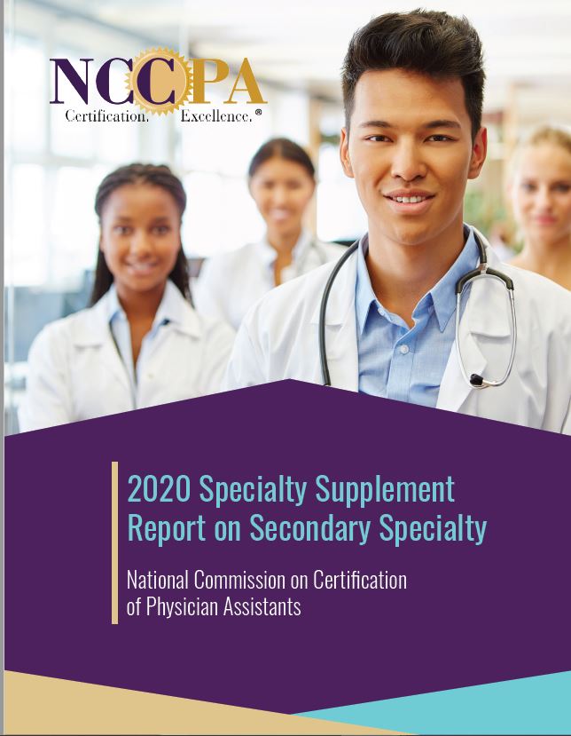 2020 Specialty Supplement Report on Secondary Specialty - NCCPA