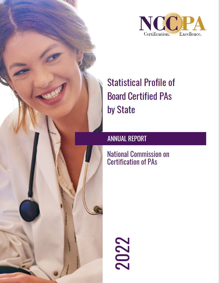 2022 Statistical Profile of Board Certified PAs by State - NCCPA