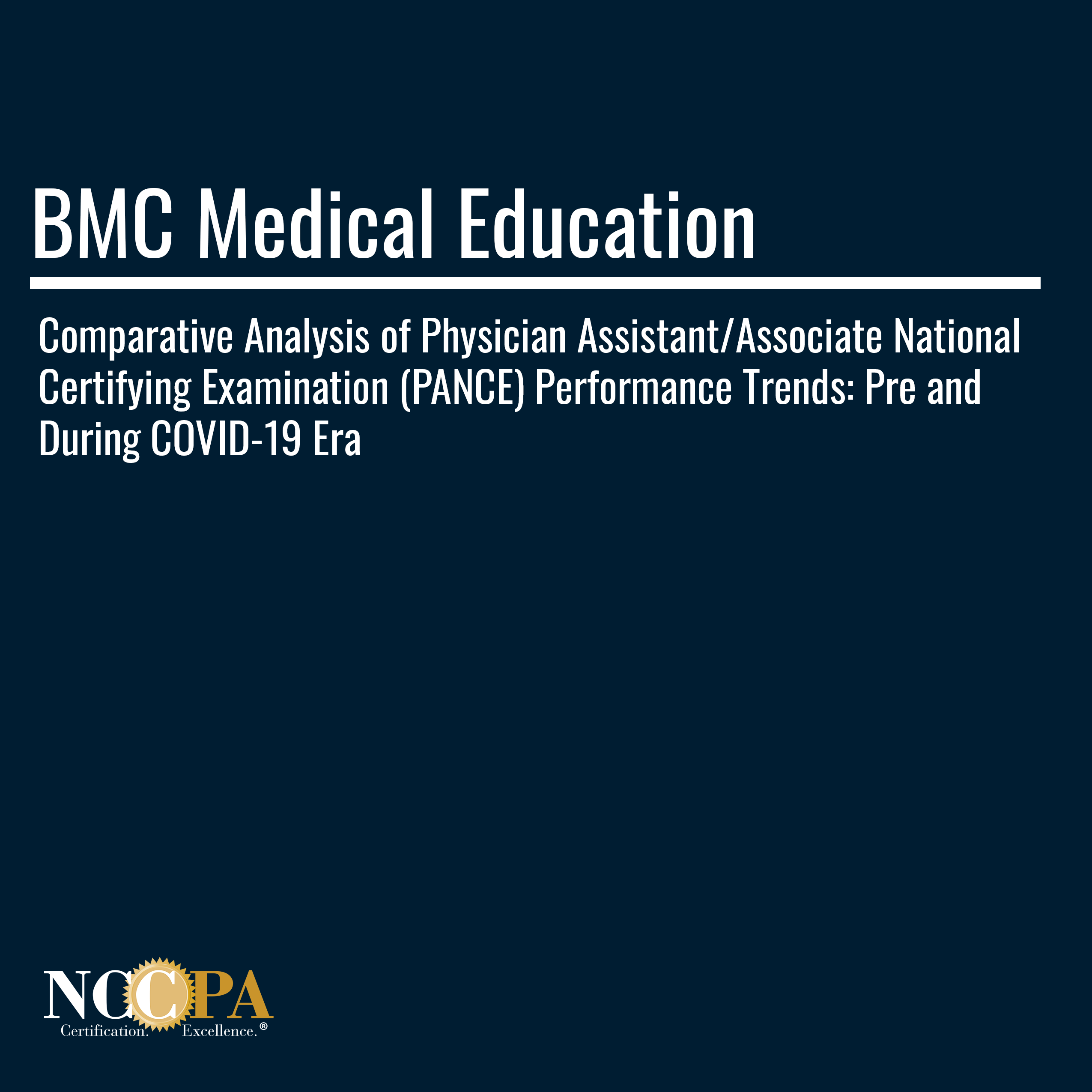 Comparative Analysis of Physician Assistant/Associate National ...