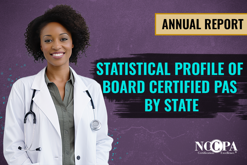NCCPA State Report Highlights PA Contributions Across US - NCCPA