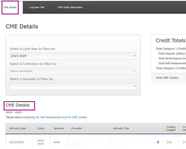 Easily Confirm AAPA CME Credits in your NCCPA Record - NCCPA